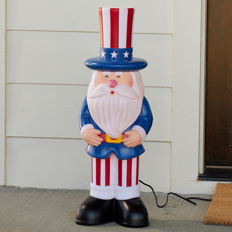 Uncle Sam Blow Mold - Cracker Barrel