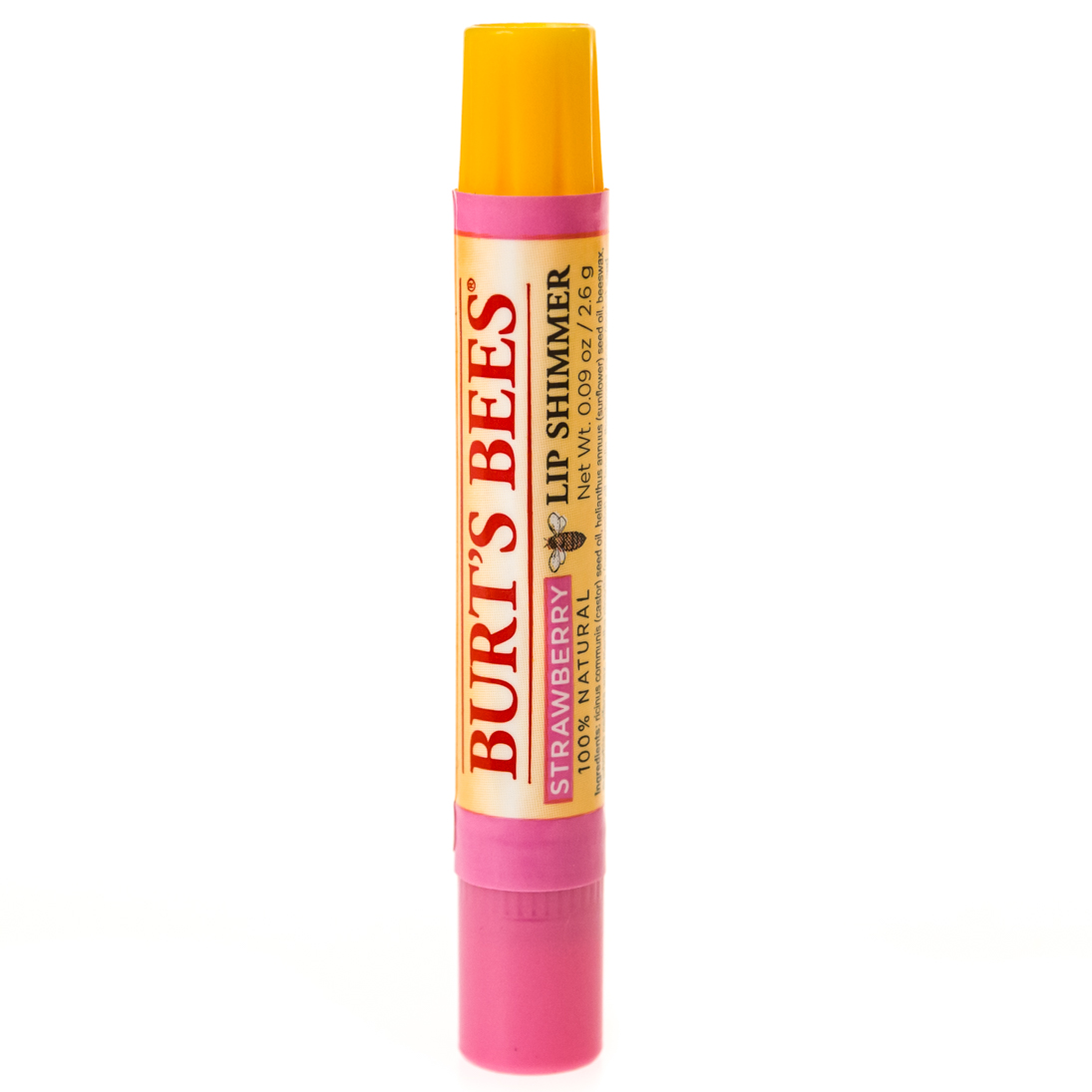 Burt's Bees Lip Shimmer - Strawberry - Cracker Barrel