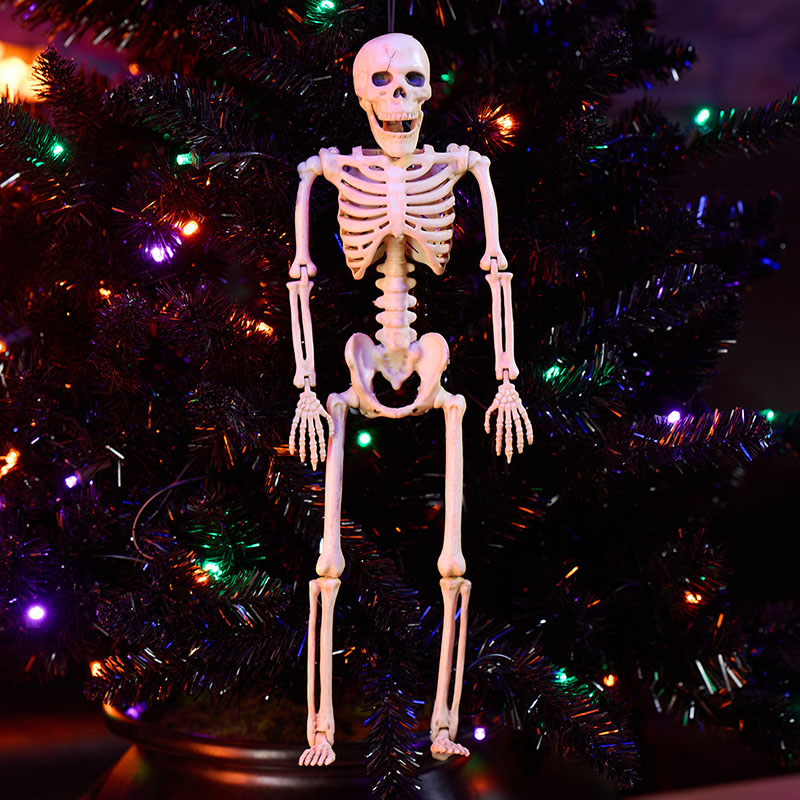 Poseable Skeleton Ornament - Cracker Barrel