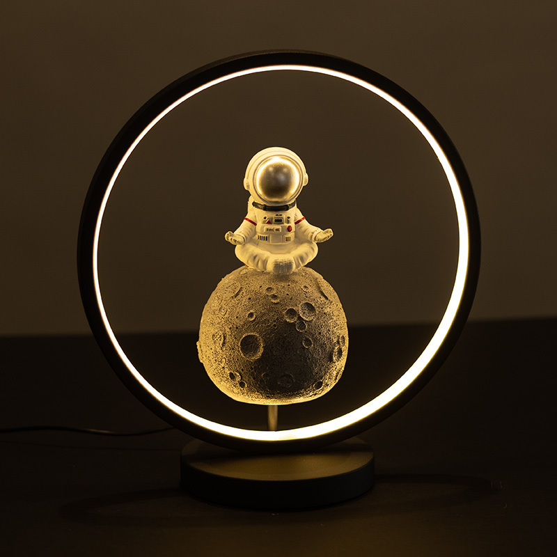 Astronaut on Moon Ring Light - Cracker Barrel