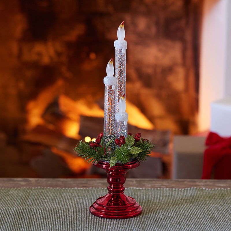 Acrylic LED Candle Decor - Cracker Barrel