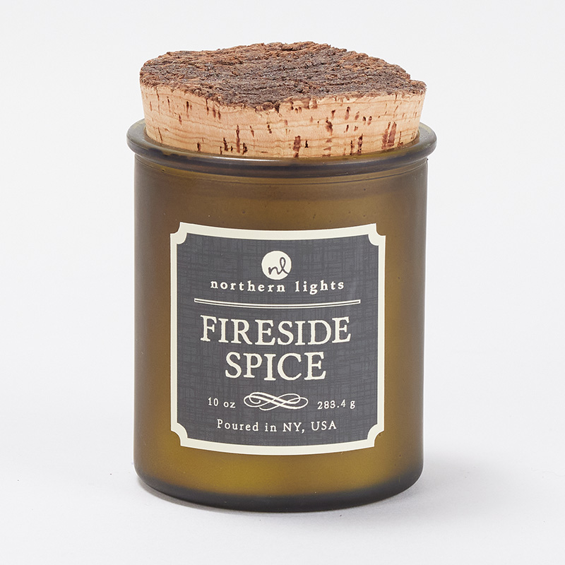 10 Oz. Northern Lights Fireside Spice Candle - Cracker Barrel