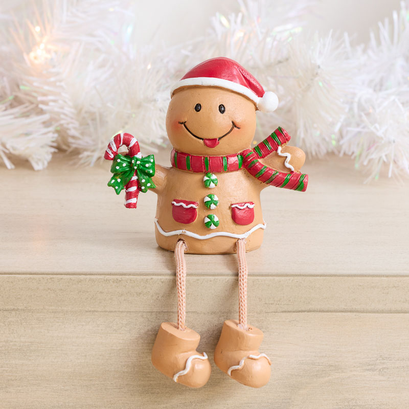 Gingerbread Boy Sitter - Cracker Barrel