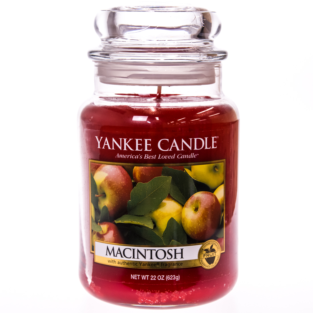 Yankee Candle Macintosh Large Jar Candle - Cracker Barrel