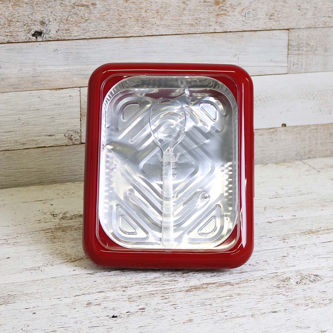 Fancy Panz with Red Deep Pan and Spoon - Cracker Barrel