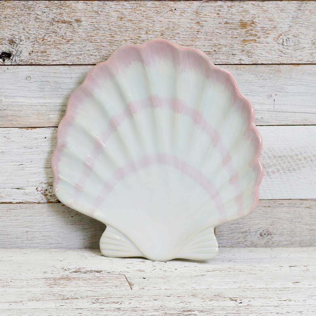 Stoneware Scallop Platter - Cracker Barrel