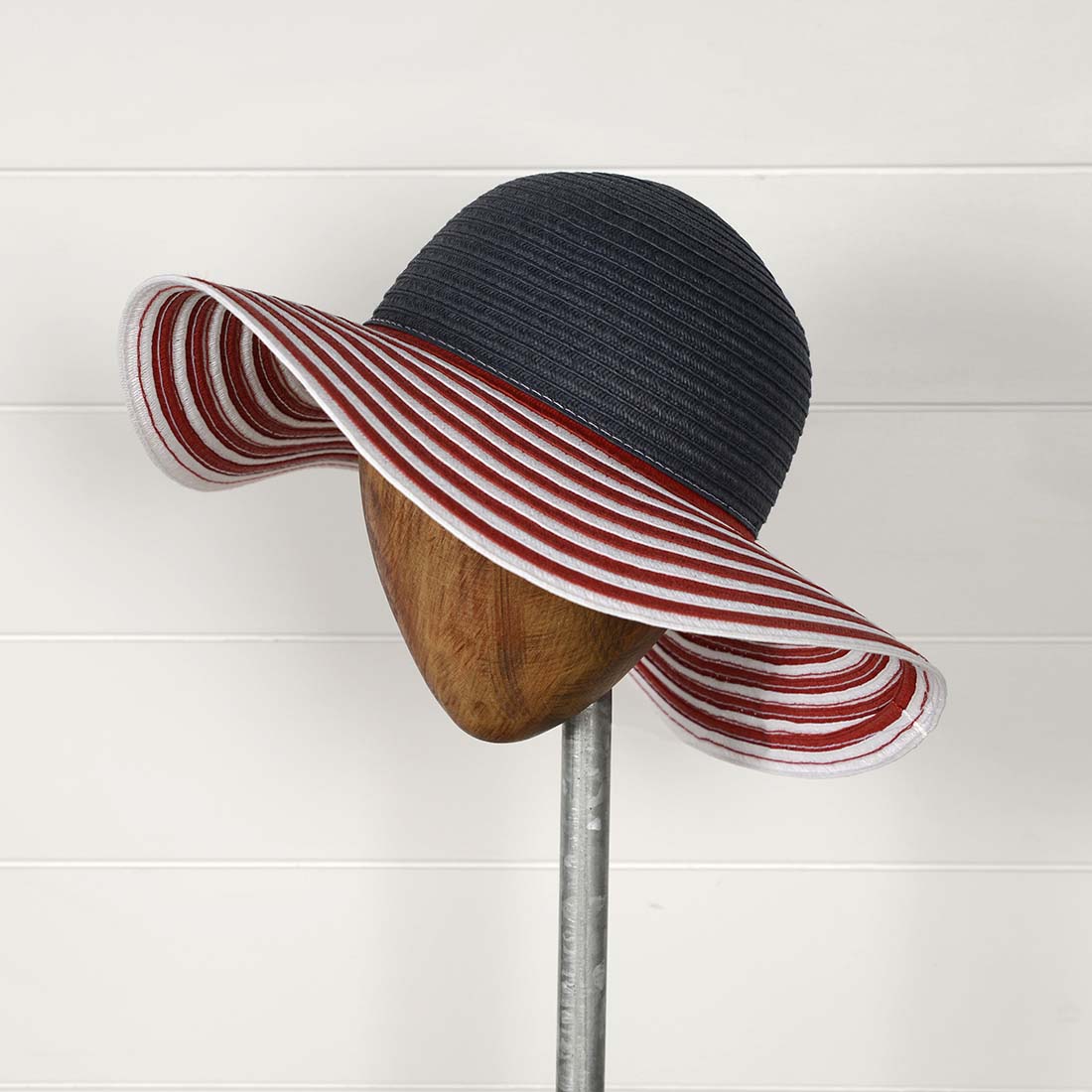 Red, White, and Blue Floppy Sun Hat - Cracker Barrel