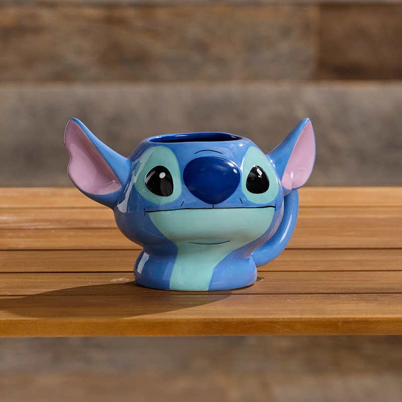 Stitch 3D Sculpted Mug - Cracker Barrel