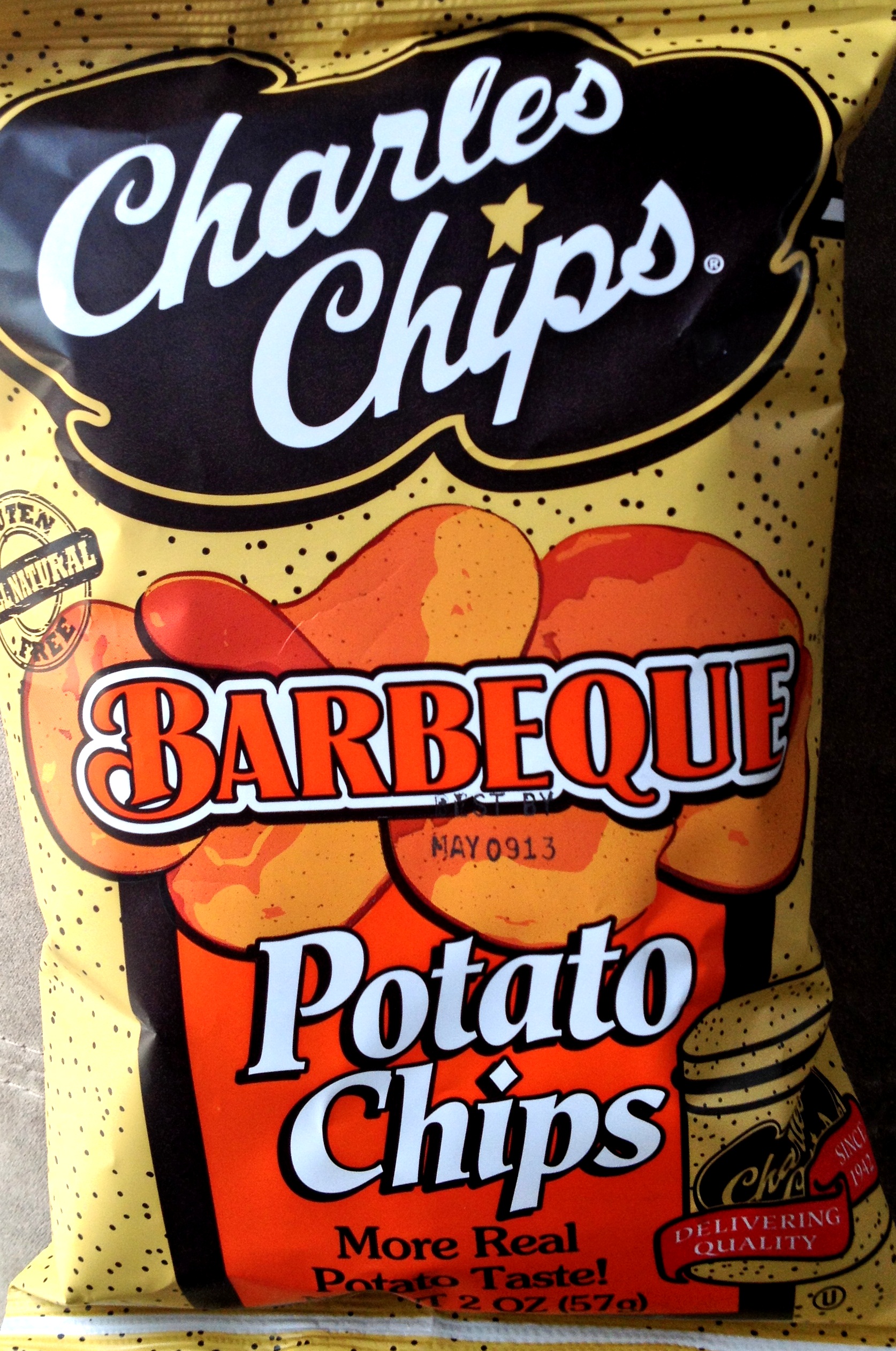 Charles Chips - BBQ - Cracker Barrel