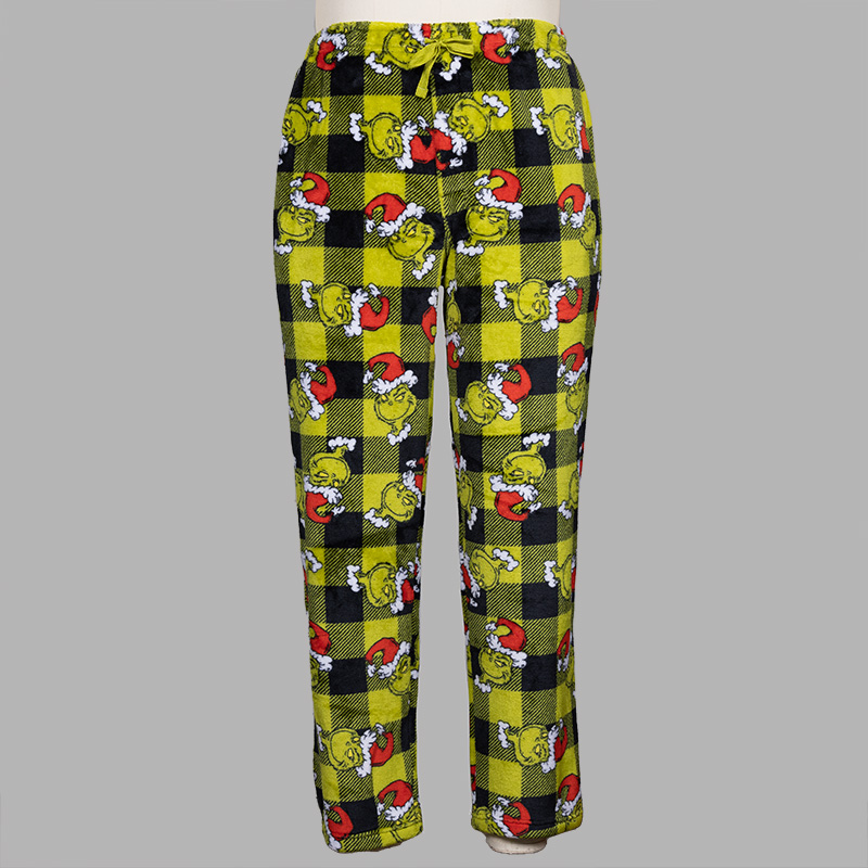 Grinch Buffalo Plaid Lounge Pants - Cracker Barrel