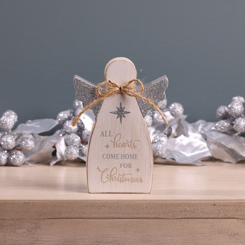 Angel Wood Block Sign - Cracker Barrel