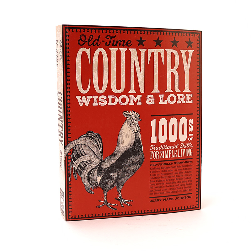 Old Time Country Wisdom and Lore Book - Cracker Barrel