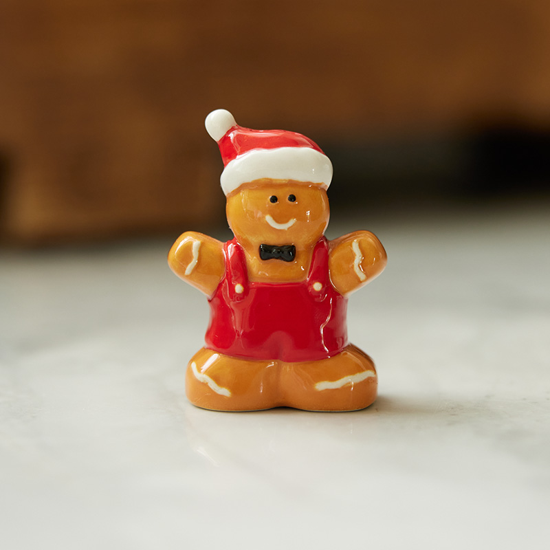Mini Gingerbread Boy Salt Shaker - Cracker Barrel