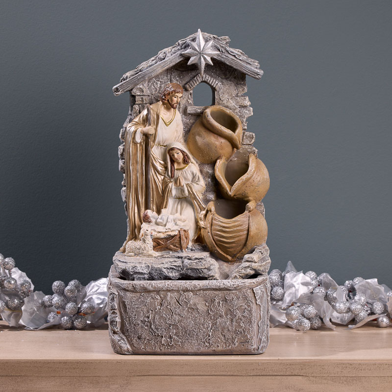 Nativity Fountain - Cracker Barrel