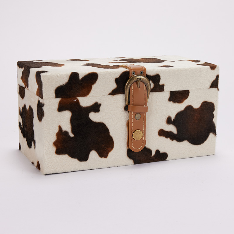 Faux Pony Print Decorative Box - Cracker Barrel