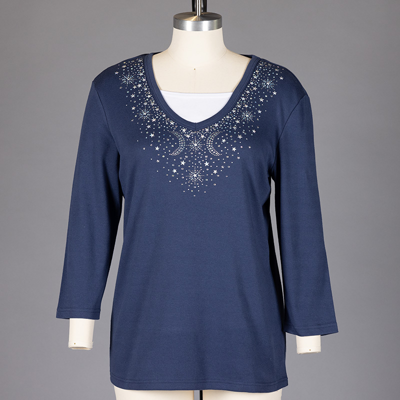 Moon and Stars Blue 2fer - Cracker Barrel