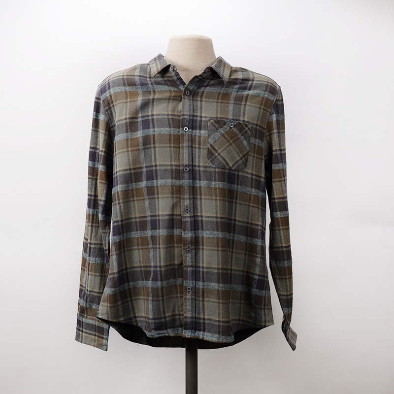 Long Sleeve Ironwood Plaid Flannel - Cracker Barrel
