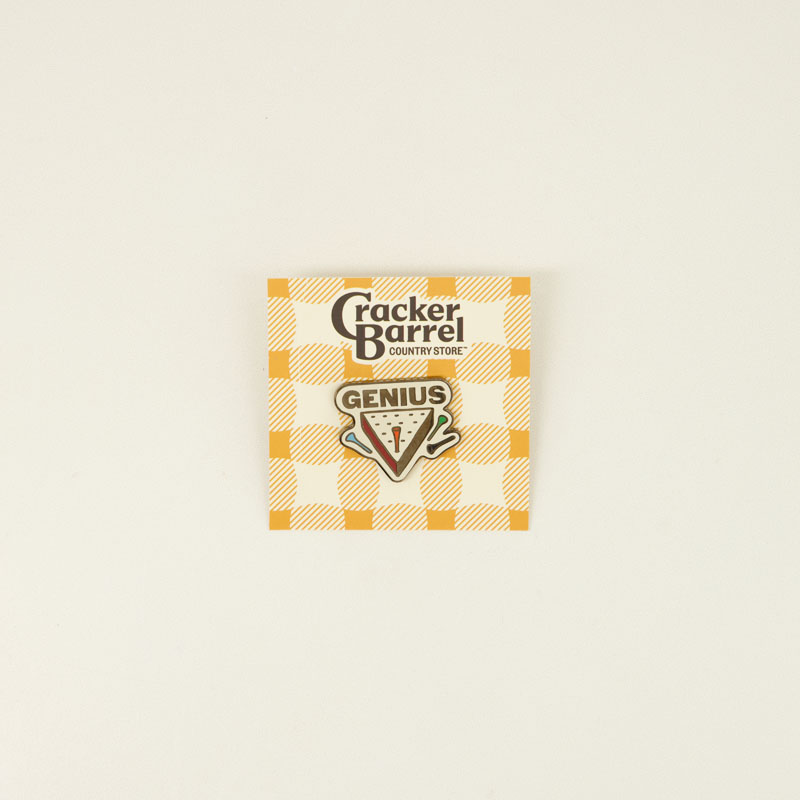 Peg Game Genius Enamel Pin