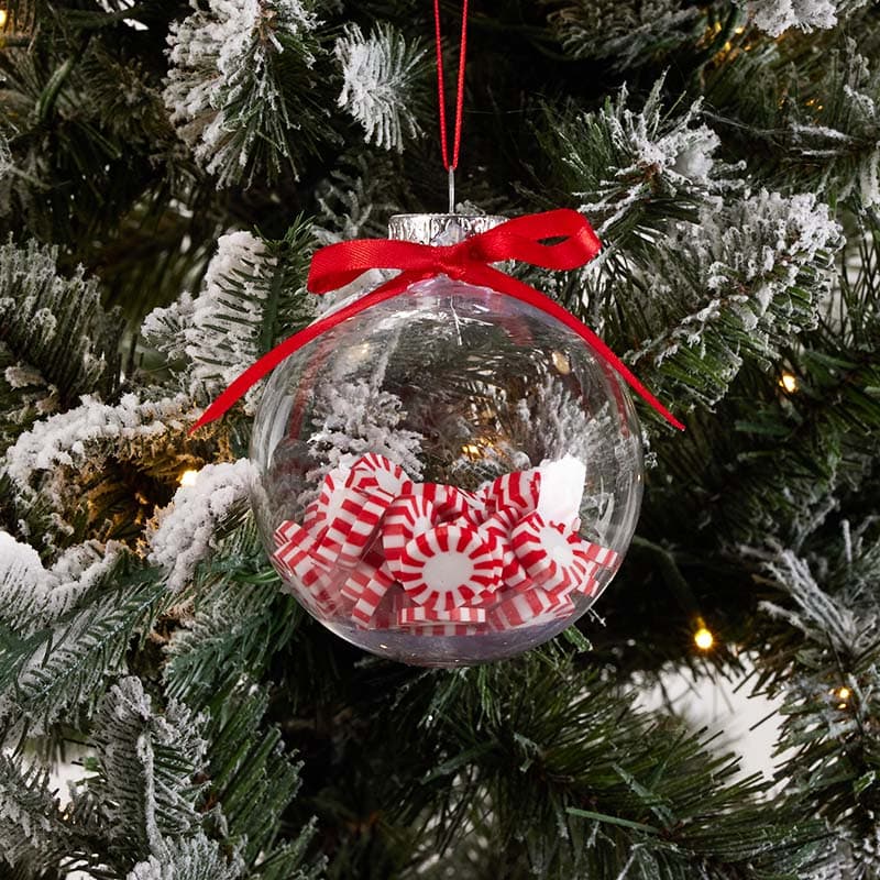 Clear ornament balls store