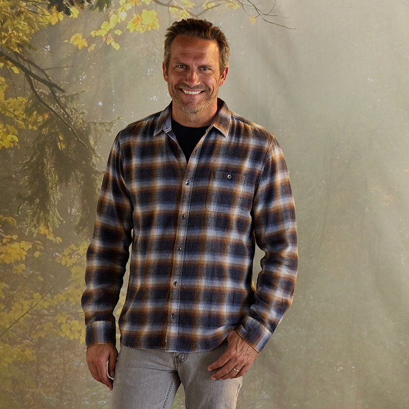 Milroy Blue Flannel - Cracker Barrel