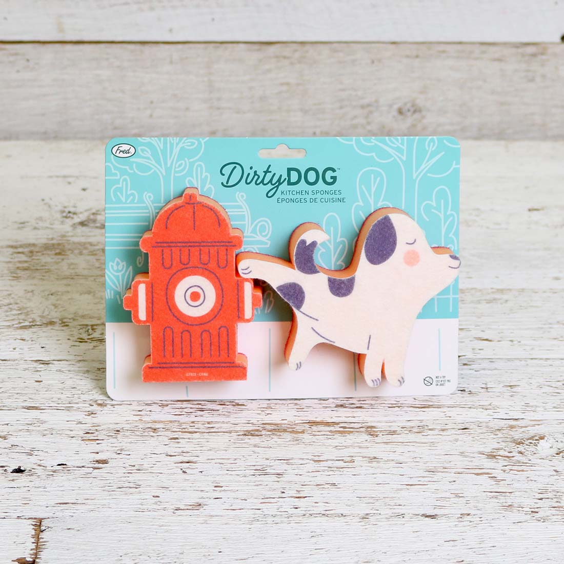Kitchen Dog Shaped Sponges - Cracker Barrel