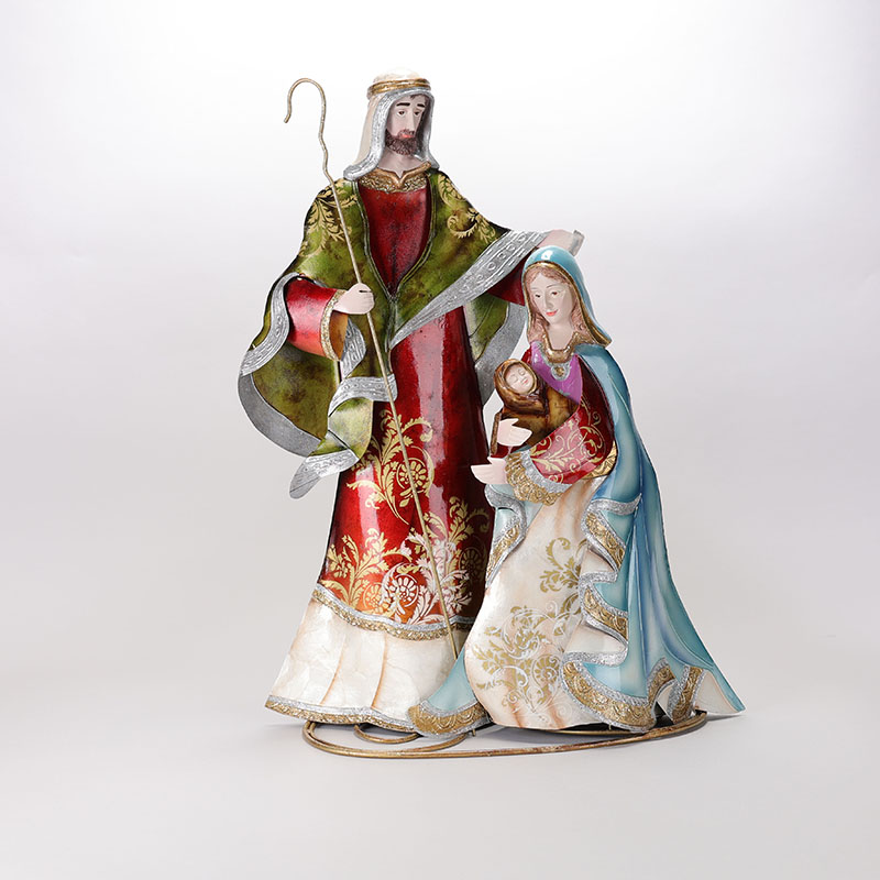 Metal Holy Family - Cracker Barrel