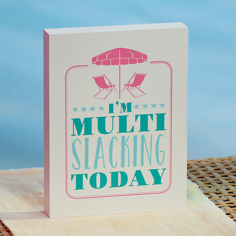 Multi Slacking Block Sign - Cracker Barrel