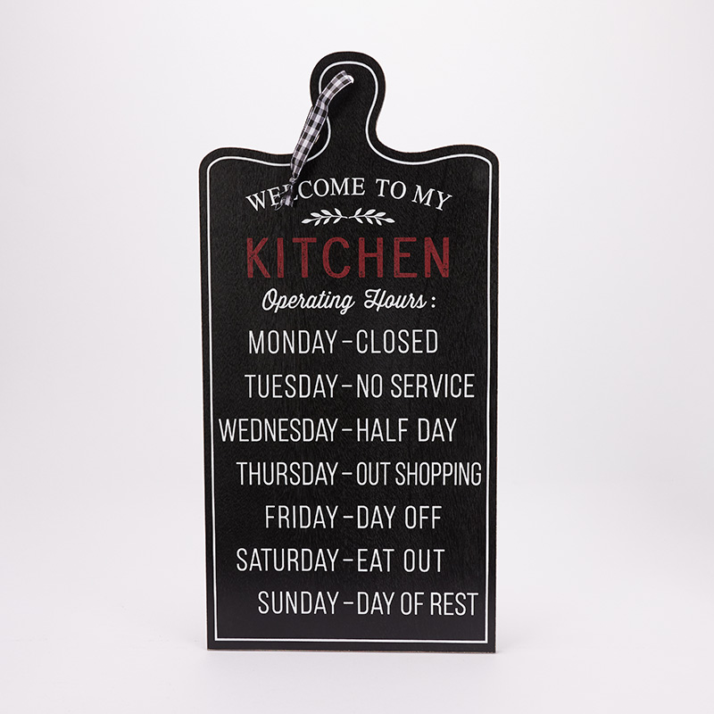 Kitchen Hours Wall Hanging - Cracker Barrel