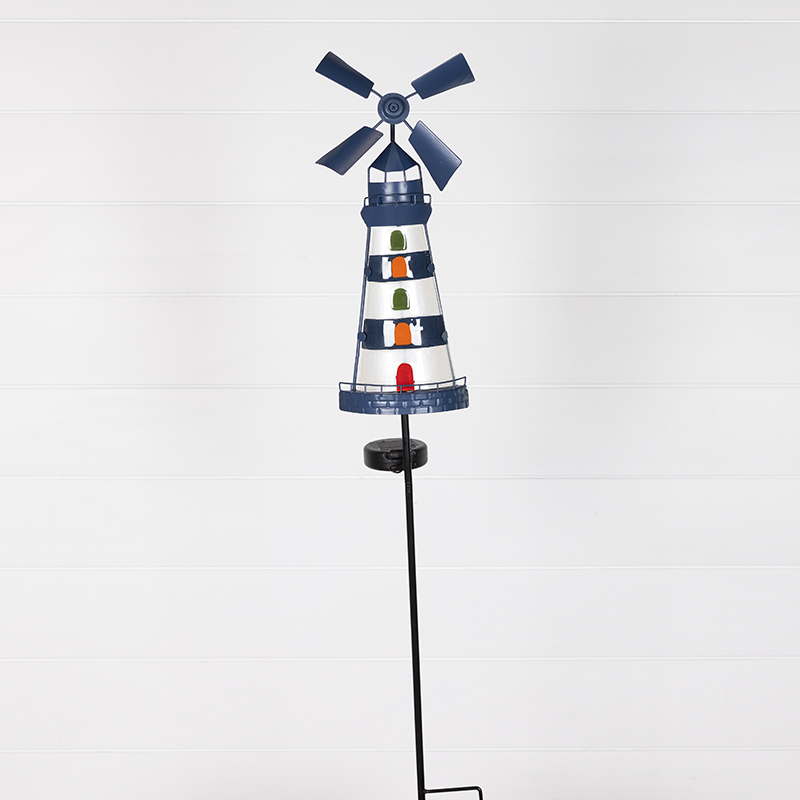 Solar Lighthouse Yard Stake - Cracker Barrel