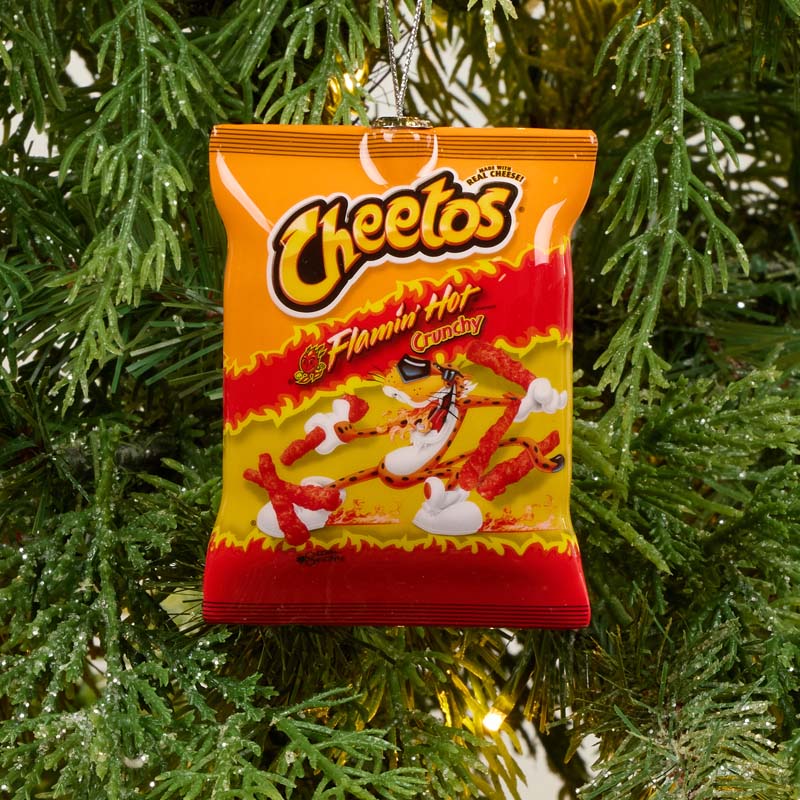 Hot Cheetos Ornament - Cracker Barrel