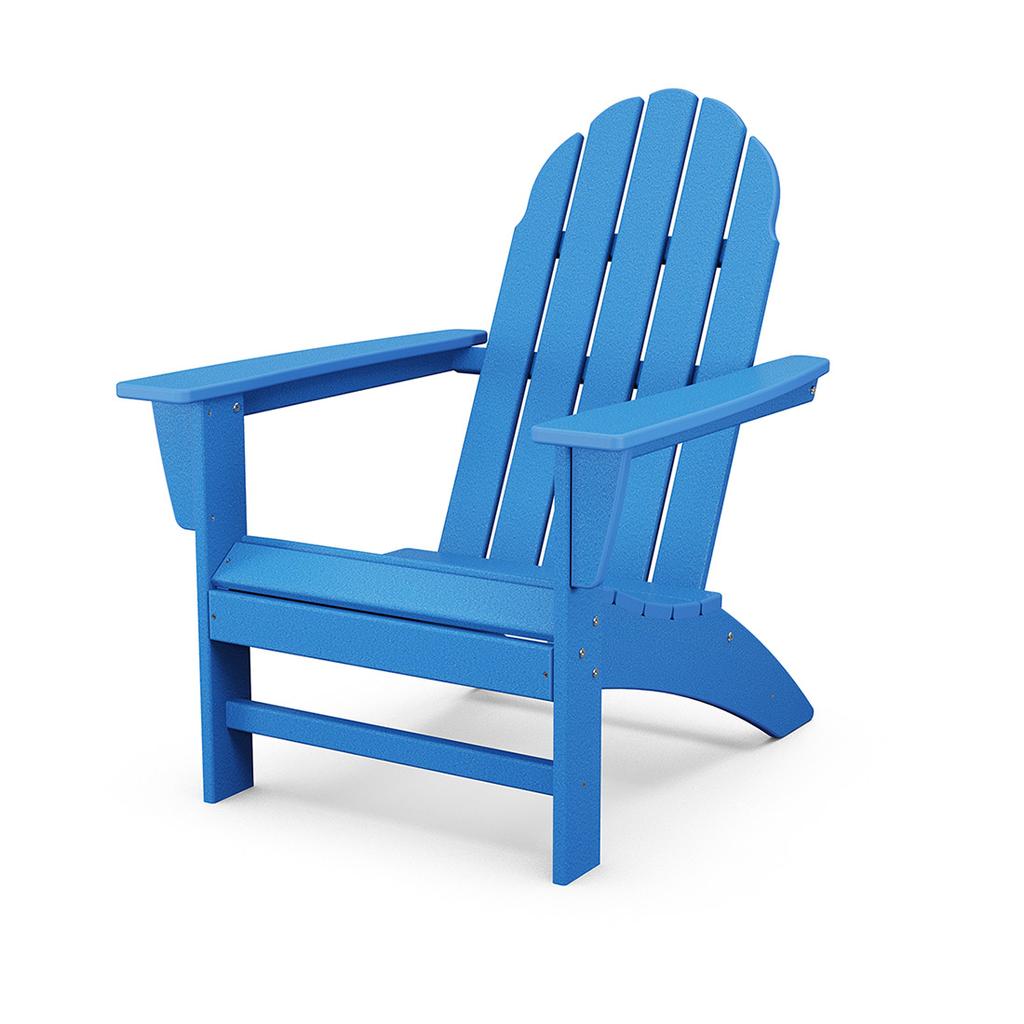 POLYWOOD All Weather Heritage Traditional Adirondack Chair Cracker Barrel