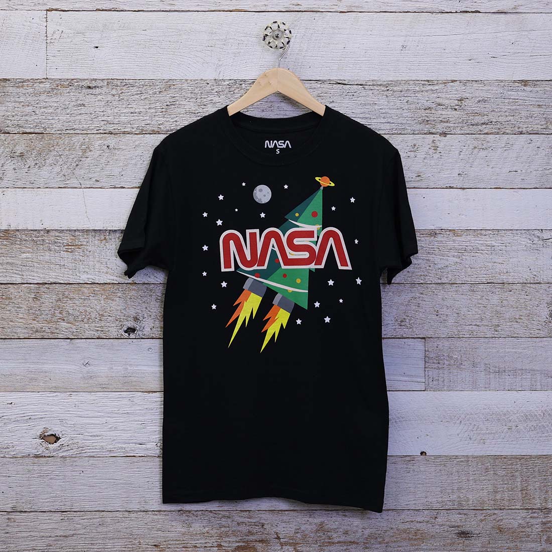 NASA Christmas T-shirt - Cracker Barrel