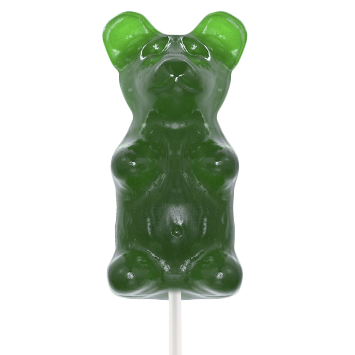 Giant Gummy Bear on a Stick Sour Green Apple - 0.5lbs. - Cracker Barrel