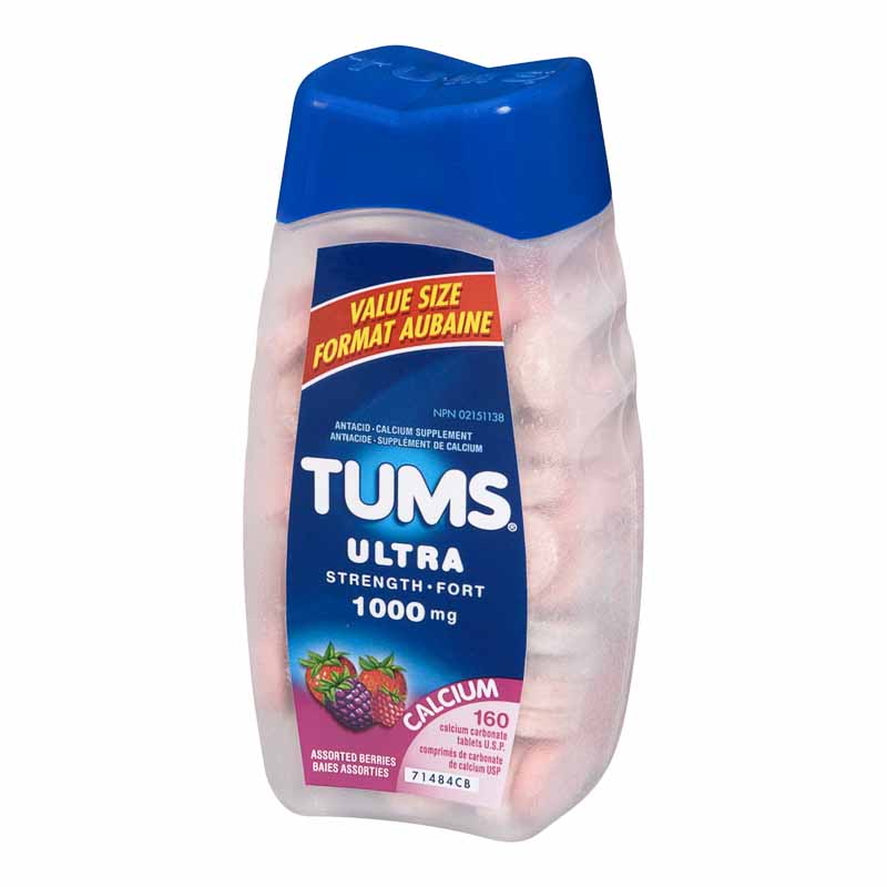 TUMS ULTRA ASSORTED BERRIES 160'S