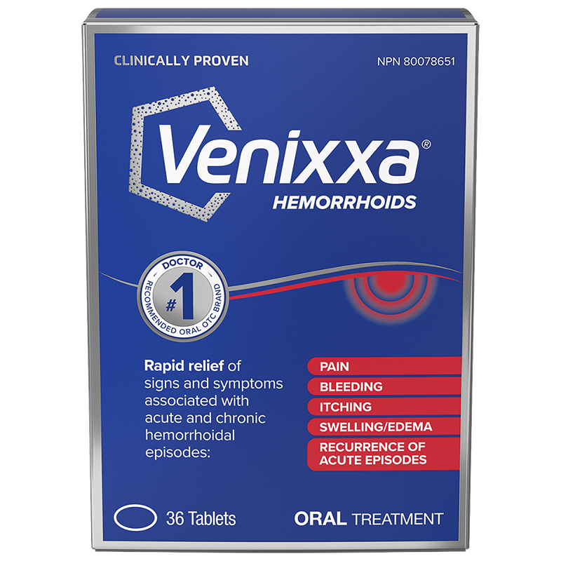 VENIXXA FOR HEMORRHOIDS 36'S