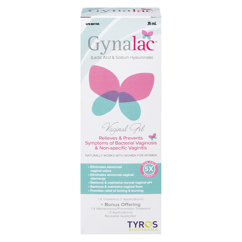 GYNALAC BV VAGINAL GEL 35ML
