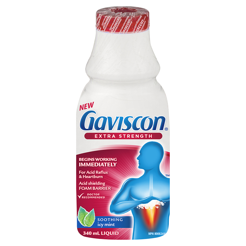 GAVISCON LIQUID EX-S I/MINT 340ML