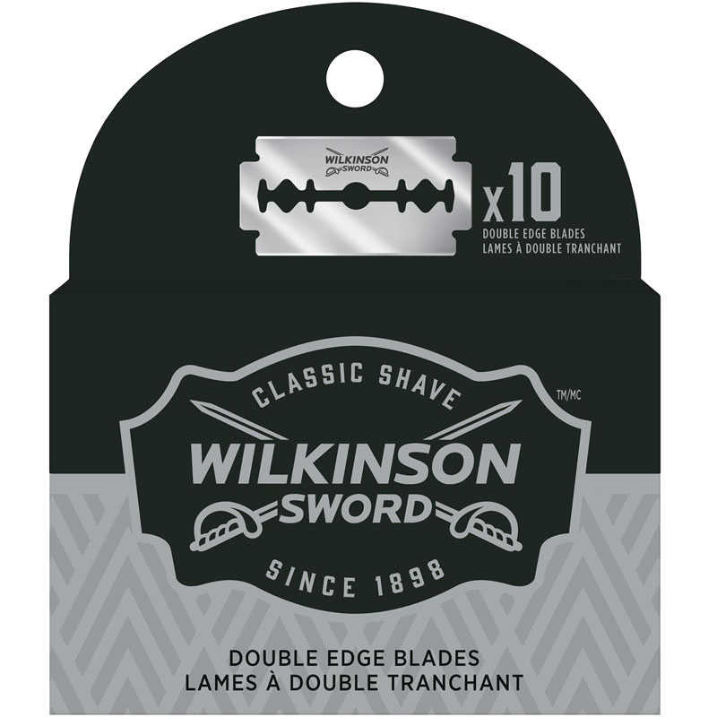 W/SWORD DOUBLE EDGE BLADES 10'S