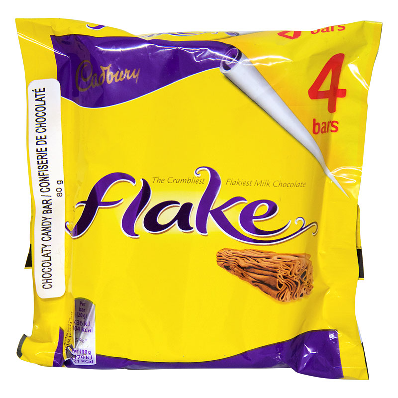 CADBURY FLAKE BAR 4PK/80G