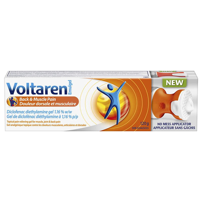 VOLTAREN BACK&MUSCLE NO MESS 120G