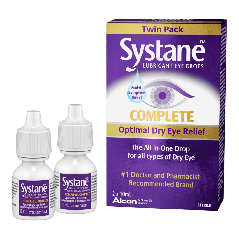 SYSTANE COMPLETE EYE DROPS 2X10ML