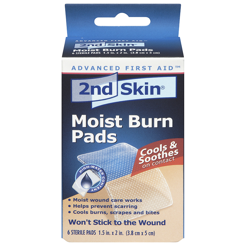 2ND SKIN MOIST BURN PAD 2X1.5IN