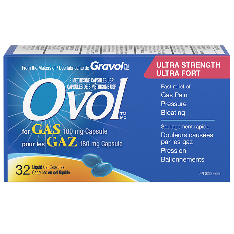OVOL LIQUID GEL CAPSULES 32'S/180MG