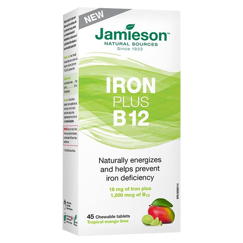 JAMIESON IRON PLUS B12 45'S