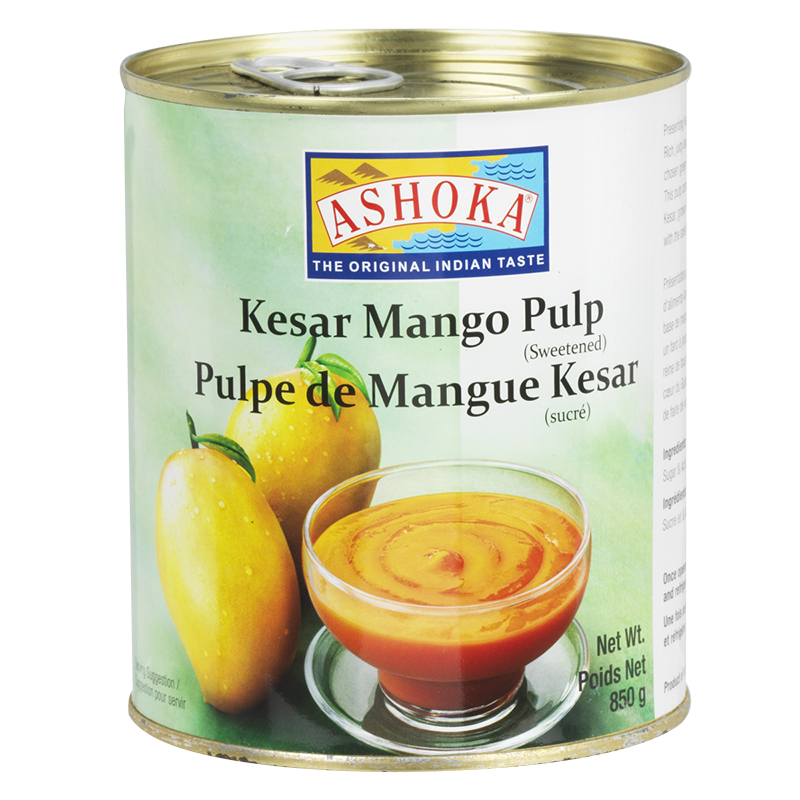 ASHOKA KESAR MANGO PULP 850G