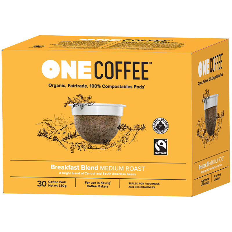 ONE COFFEE BREAKFAST BLEND 30PK