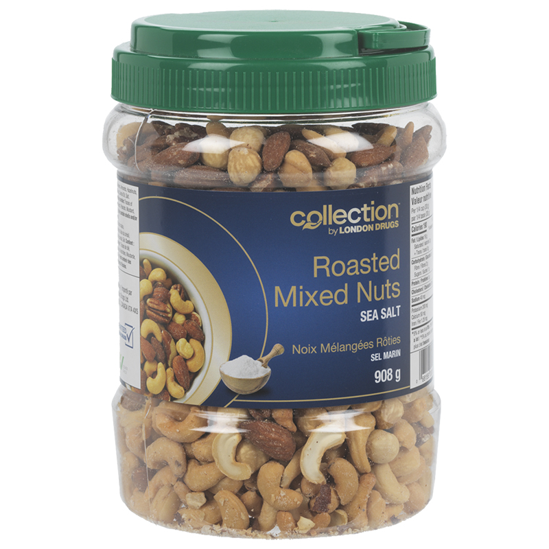 COLLECTION MIXED NUTS SALT 908G