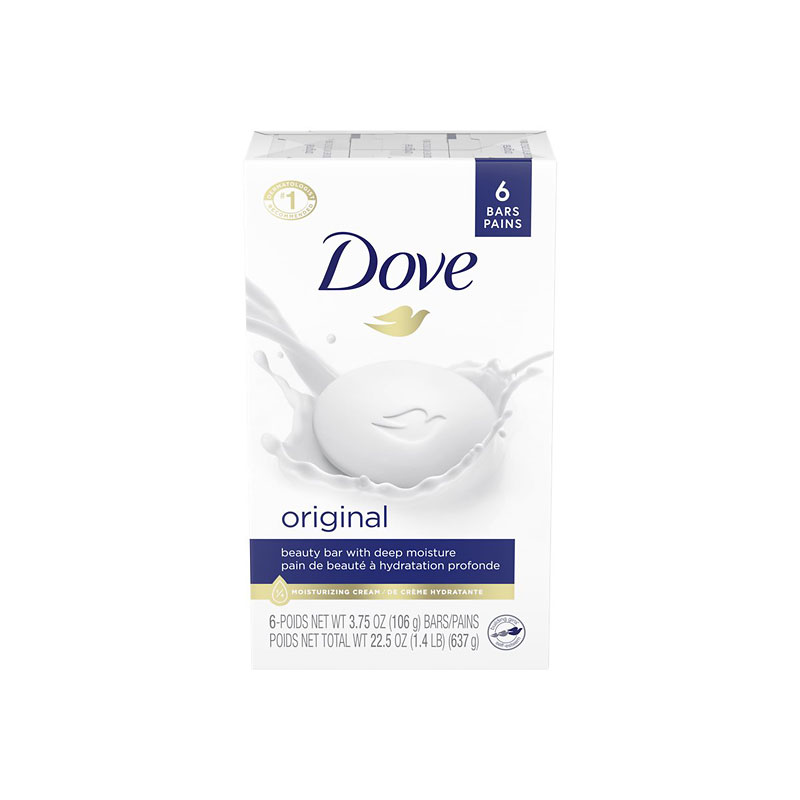 DOVE BAR WHITE 6X106G