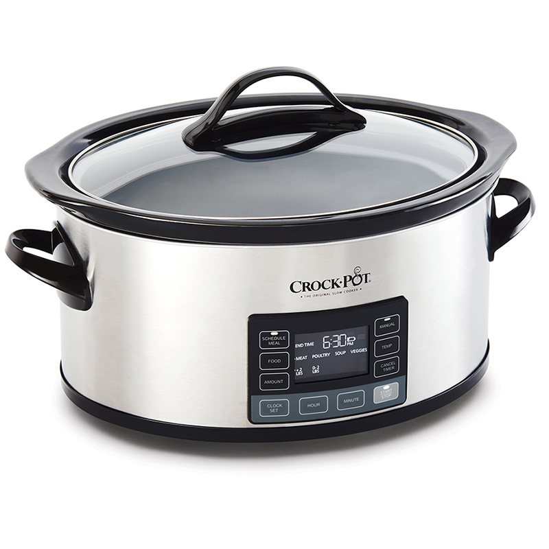 Crock-Pot Mytime Slow Cooker - Silver - 6qt - 2162617