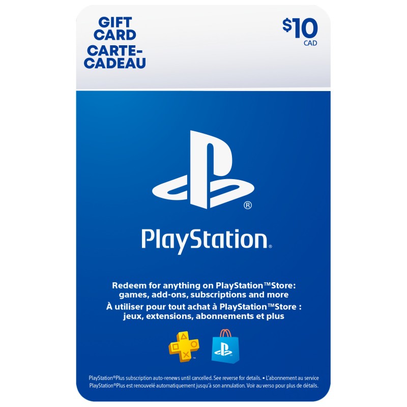 Playstation Network Gift Card 10